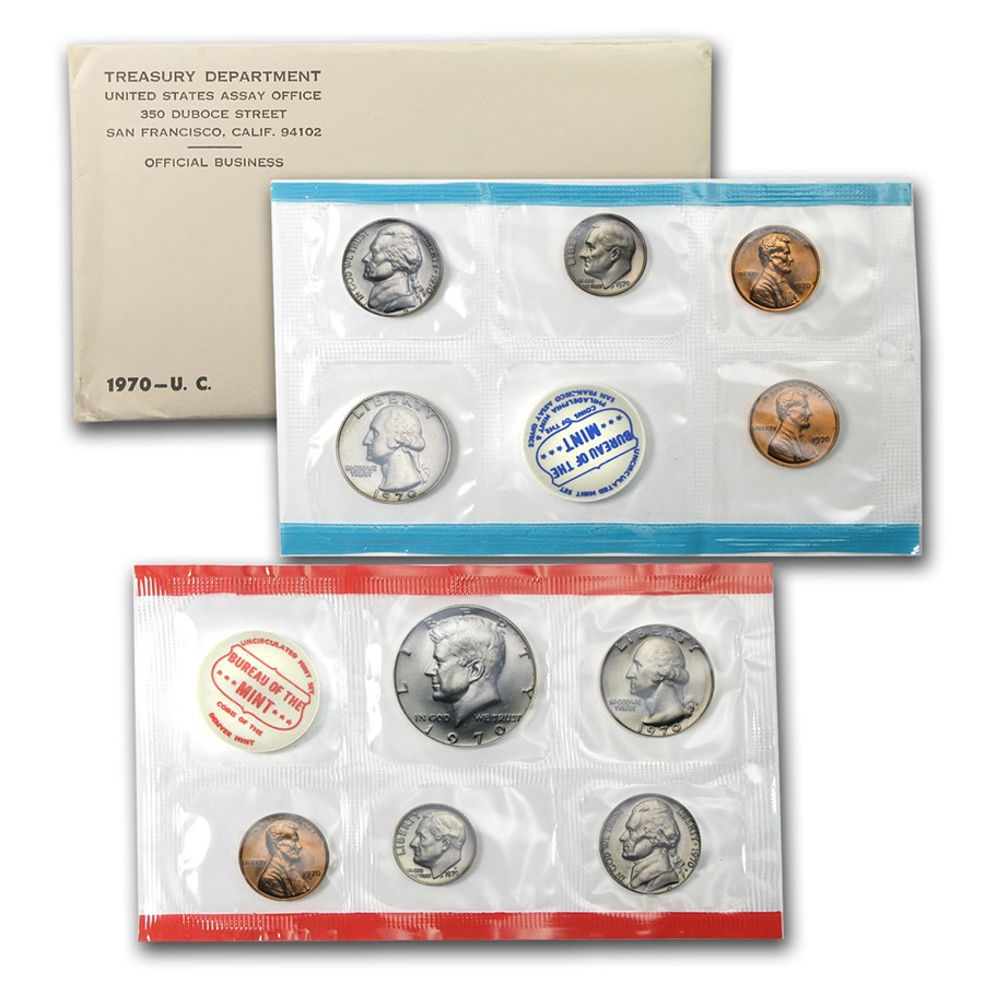 1970 U.S. Mint Set - CV Coins & Collectables