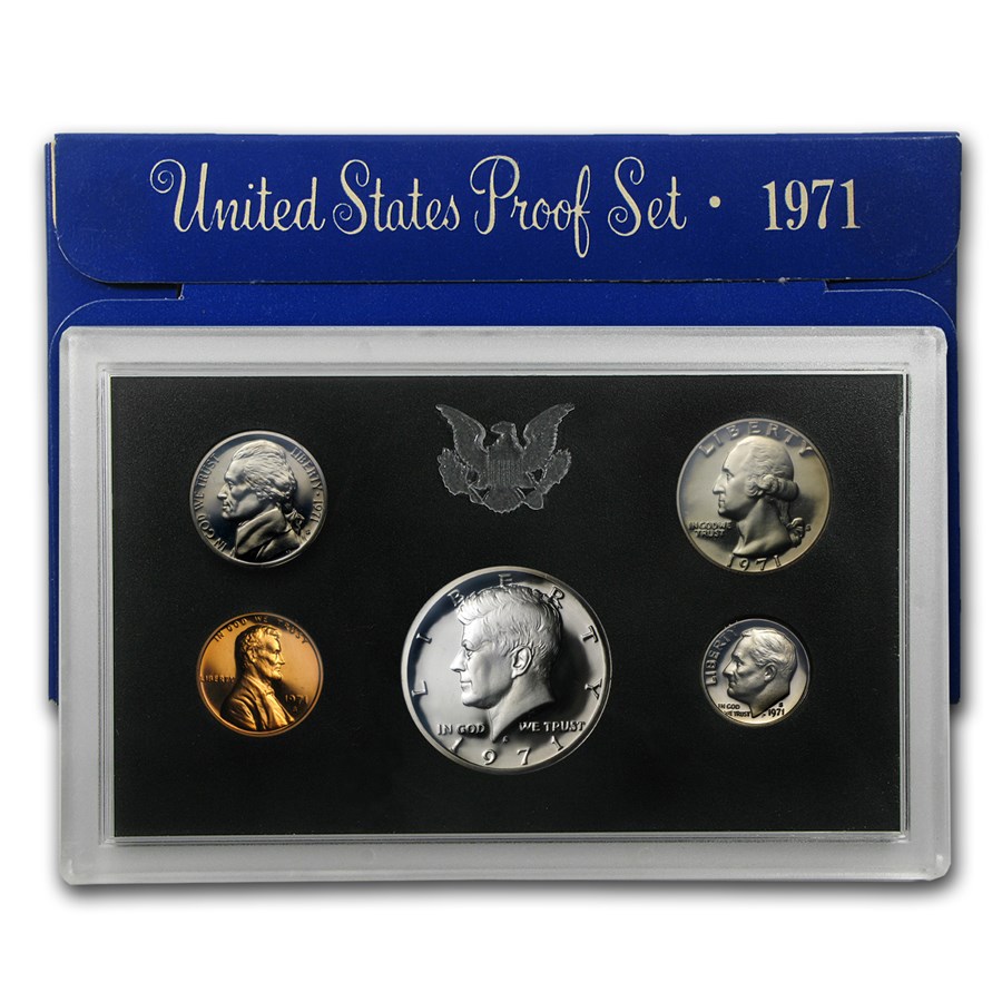 1971-S U.S. Proof Set - CV Coins & Collectables