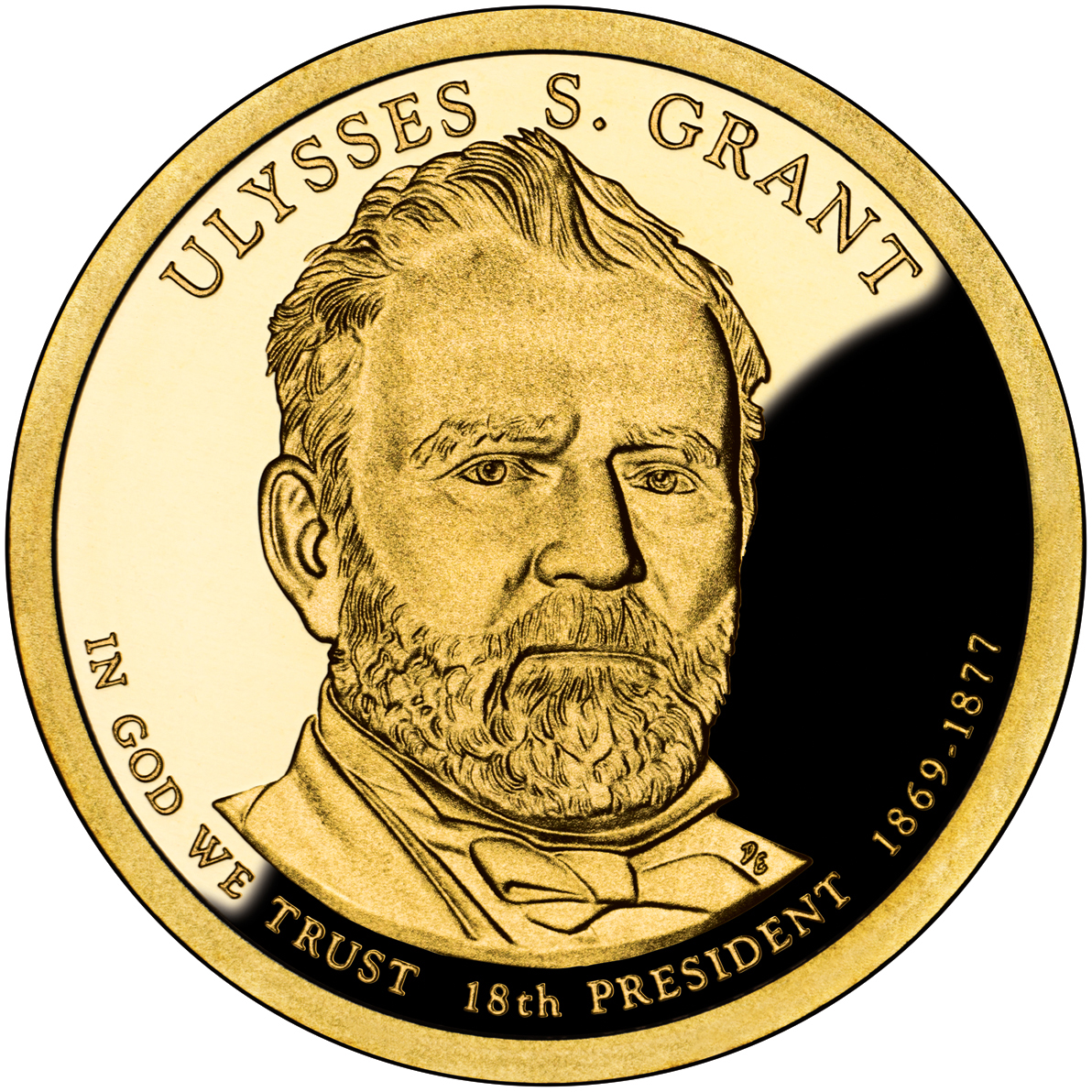 Ulysses S. Grant Presidential S $1 Coin- PF - CV Coins & Collectables