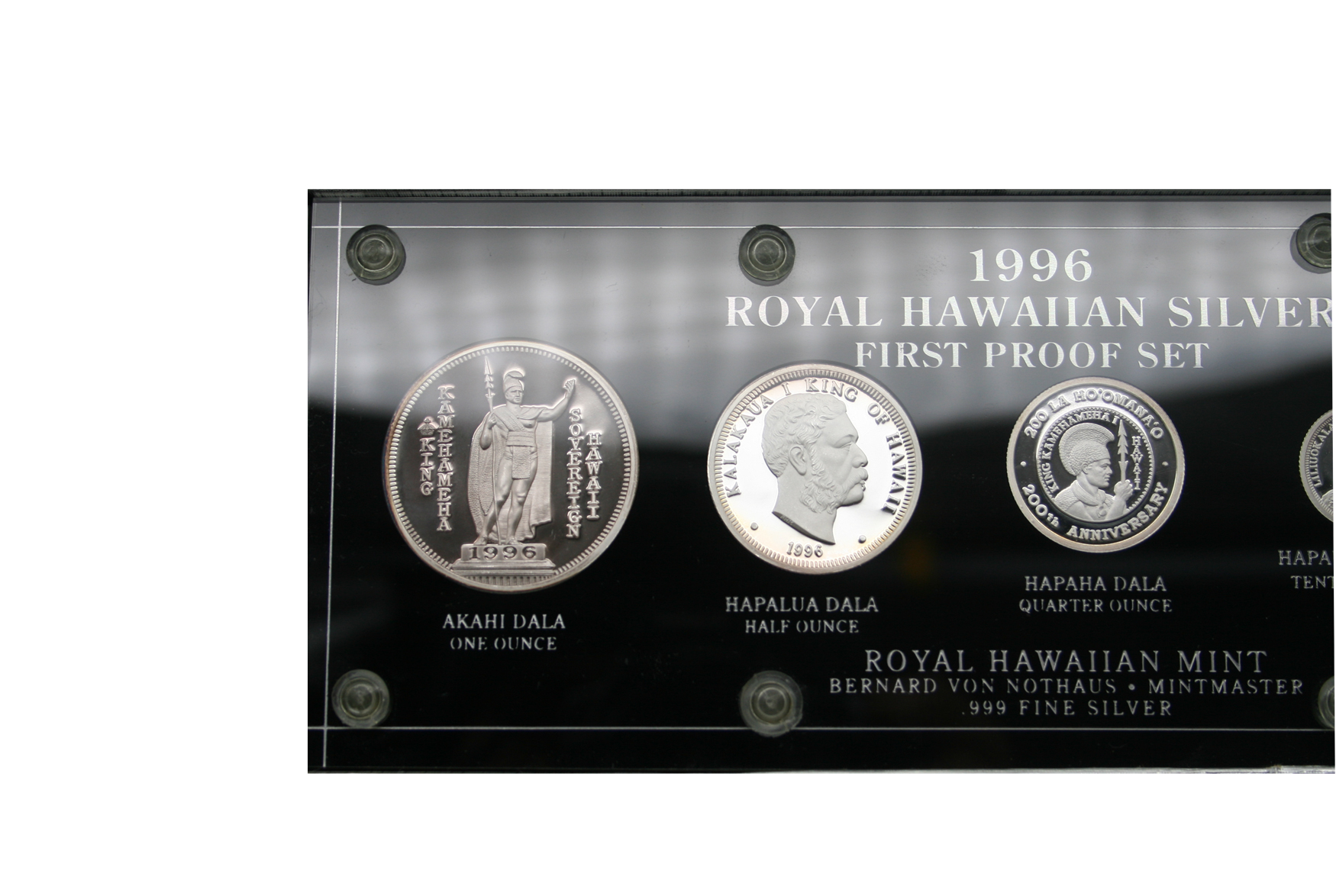 1996 Royal Hawaiian Silver Proof Set - CV Coins & Collectables