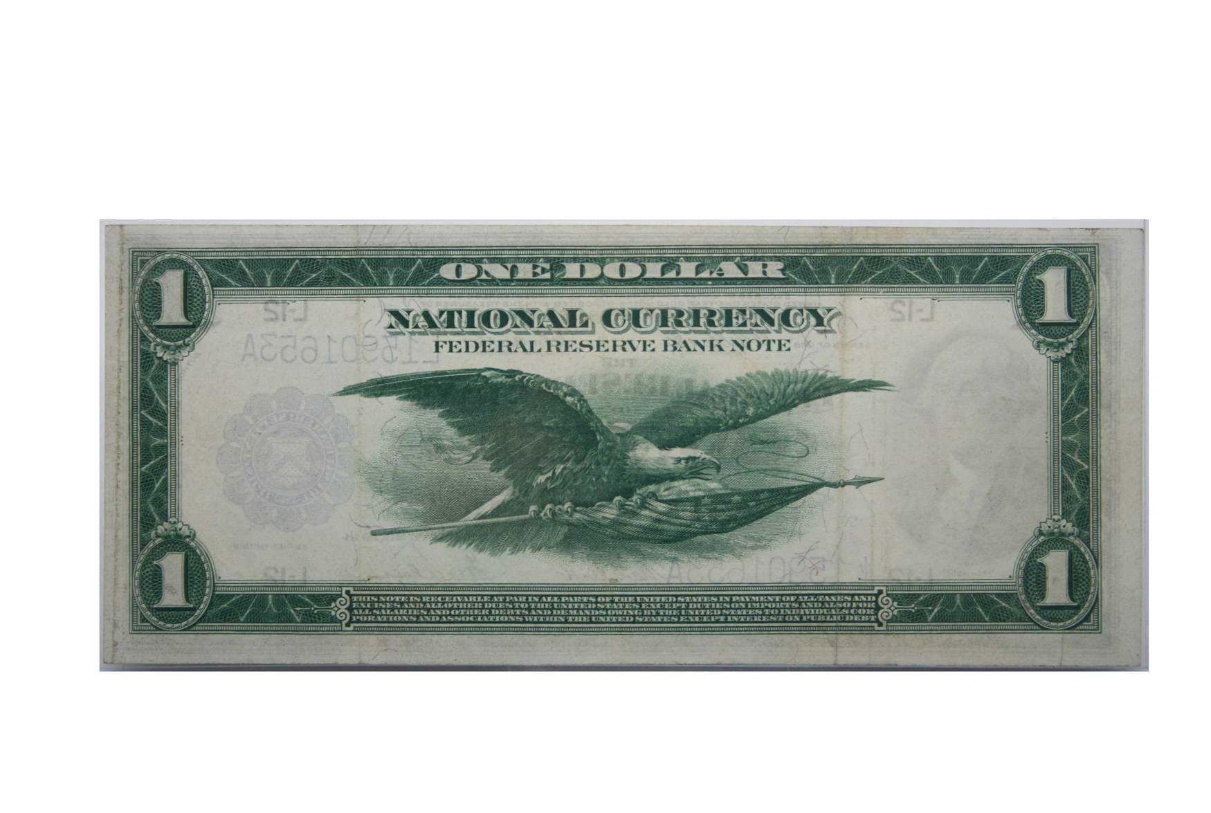 $1 1918 San Francisco, California National Currency Fr#745 - CV Coins ...