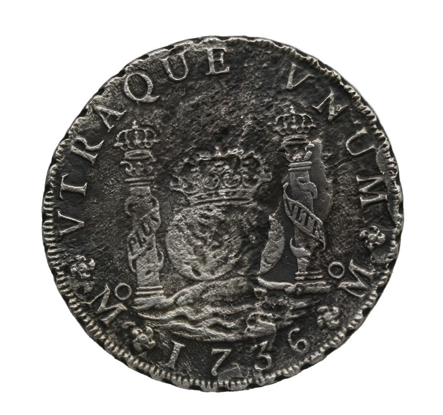 1736-MO MF Mexico Pillar 8 Reales KM#103 - CV Coins & Collectables