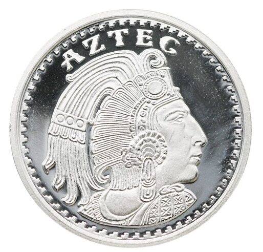 1 oz .999 Silver Aztec- Mayan Calendar - CV Coins & Collectables