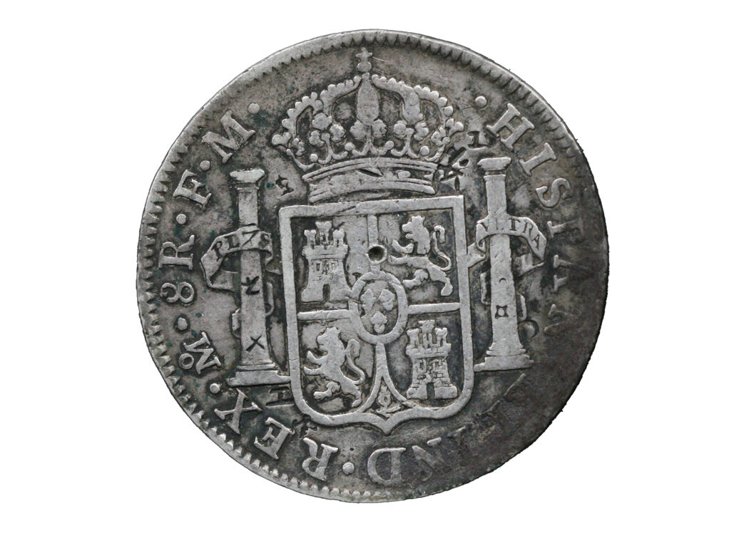 1797-MO|FM Mexico 8 Reales Chopmarked - CV Coins & Collectables