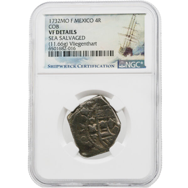 1732-MO|F Mexico 4 Reales Cob NGC VF Details Vliegenthart - CV Coins ...