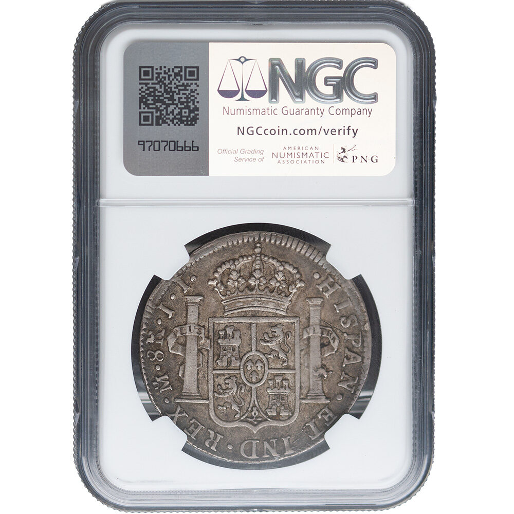 1820-MO|JJ Mexico 8 Reales NGC XF 45 - CV Coins & Collectables