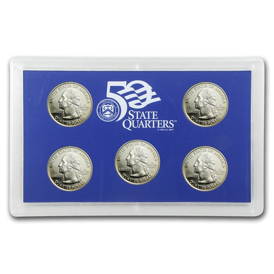 2002-S 50 State Quarters Proof Set - CV Coins & Collectables