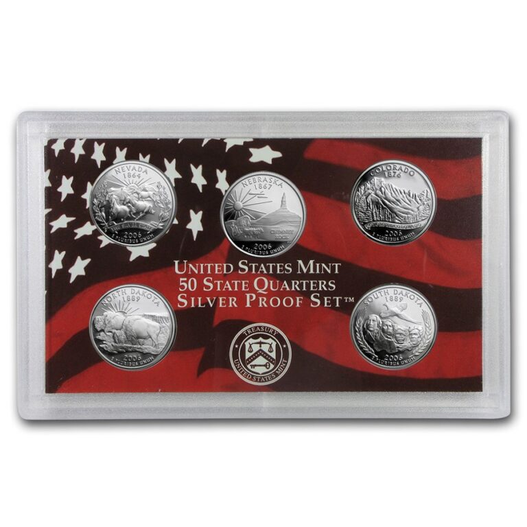 2006-S Silver Proof Set - CV Coins & Collectables