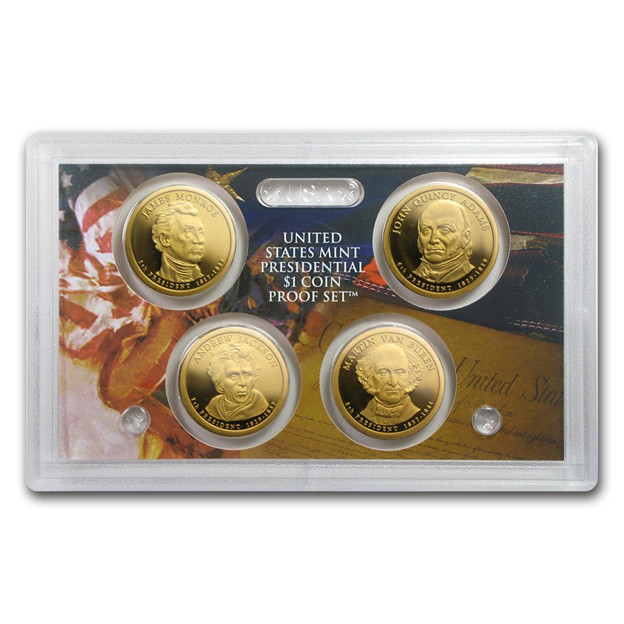 2008-S Presidential Dollar Proof Set - CV Coins & Collectables