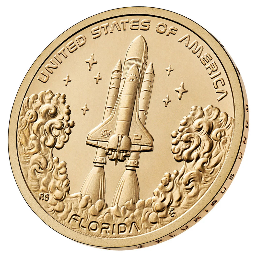 2025 $1 American Innovation- Florida Coin - CV Coins & Collectables