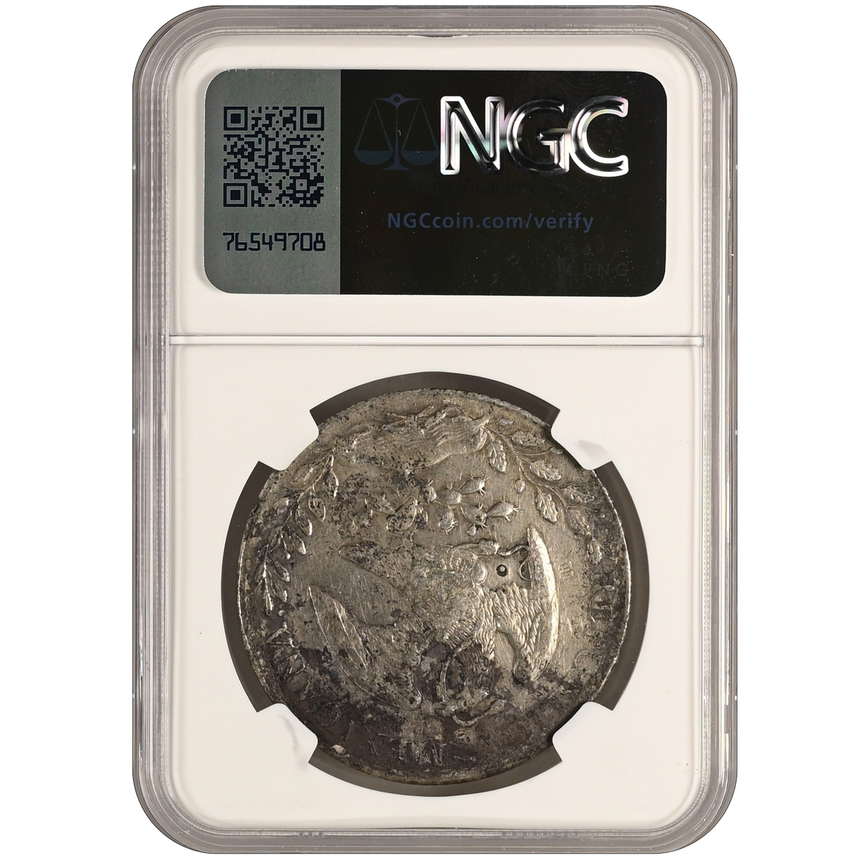 1895-MO|AM Mexico 8 Reales Chopmarked NGC - CV Coins & Collectables